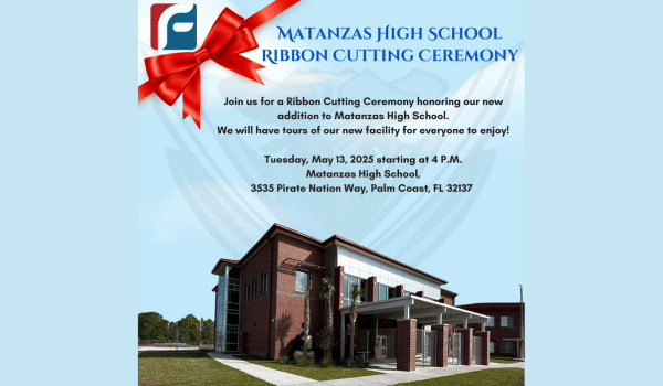 Matanzas High School Expansion Ribbon Cutting - Palm Coast Local ...